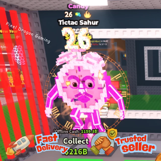 STEAL A BRAINROT🧠CANDY Tictac Sahur 675M/s🧠3 Traits🌞 Cheap + Fast 🚀 £44 ...