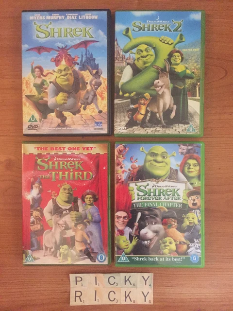 Shrek Dvd Collection FOR SALE! - PicClick UK