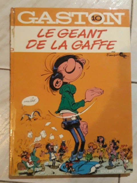 GASTON LAGAFFE N°10 Le Geant De La Gaffe Reedition Dos Rond 1974 EUR 10 ...