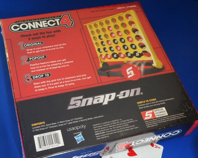 SNAP-ON TOOLS / Hasbro Connect4 Game Limited Edition Collectable NEW ...