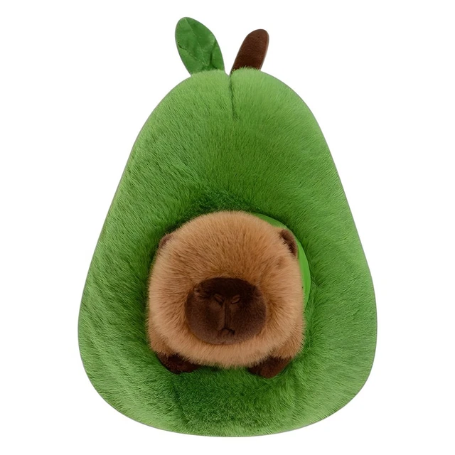 AVOCADO CAPYBARA PLUSH Toy Realistic Capybara Stuffed Animal Soft ...