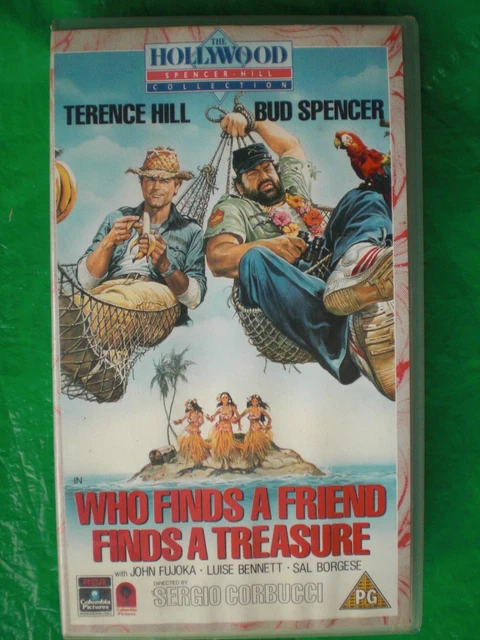 WHO FINDS A Friend Finds A Treasure (Terence Hill + Bud Spencer) 9923 £ ...