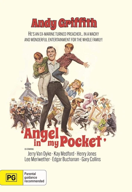 ANGEL IN MY Pocket (DVD) Andy Griffith Jerry Van Dyke Kay Medford Lee ...