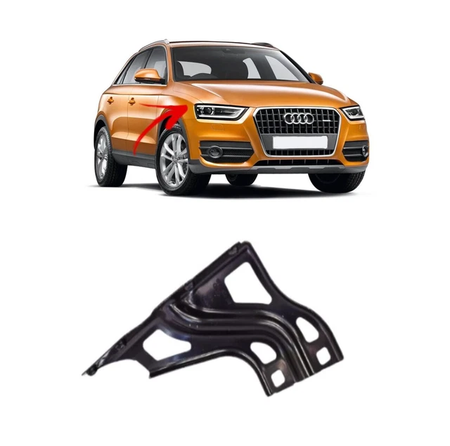 POUR AUDI Q3 8U 2011-2018 Neuf Avant FENDER Support Droit O/S 8U0821136 ...