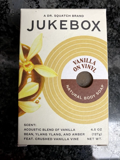 NEW - JUKEBOX Cold Pressed Soap - Vanilla on Vinyl - 1 - 4.5 oz bar £7. ...
