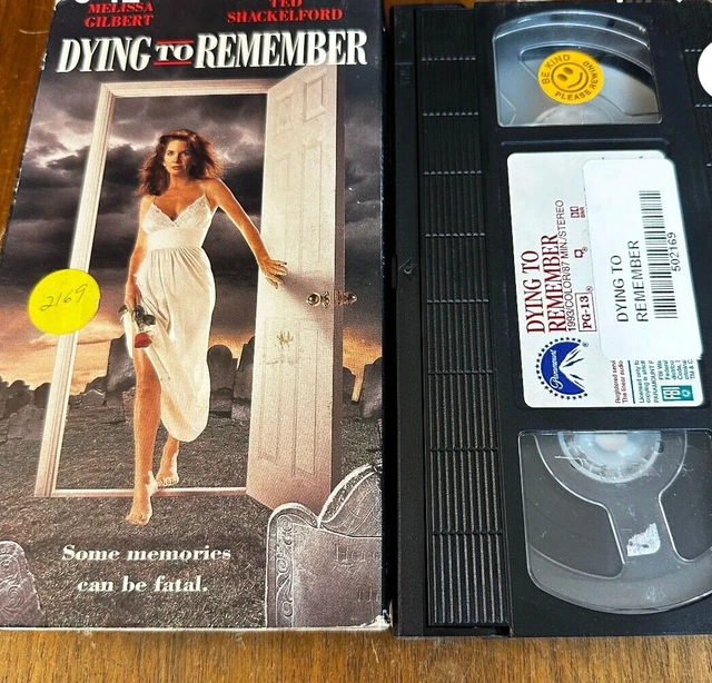 DYING TO REMEMBER VHS VCR Video Tape Used Movie Melissa Gilbert £23.05 ...