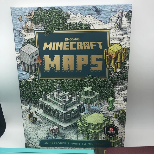 MINECRAFT BOOKS ANNUALS Maps Construction Handbook Combat Handbook Four Books $34.99 - PicClick AU