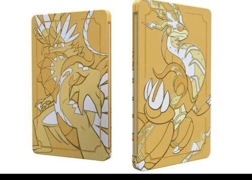 POKÉMON SCARLET AND Violet Dual Pack Steelbook Only (Nintendo Switch ...