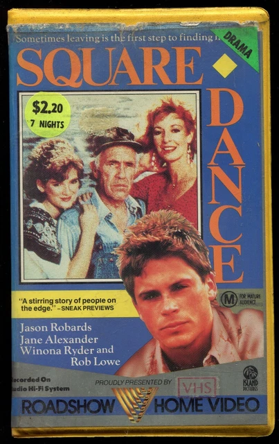 SQUARE DANCE VHS 1980s Drama Village Roadshow Home Video PAL $20.00 ...