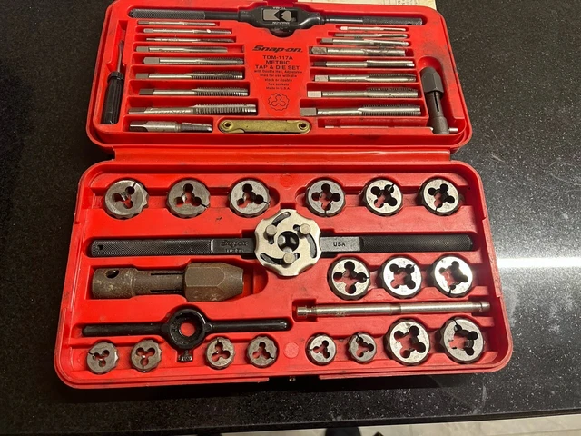 SNAP ON METRIC Tap And Die Set TDM117A £215.00 - PicClick UK
