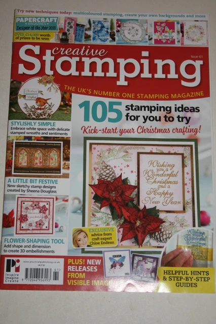 CREATIVE STAMPING MAGAZINE Issue 61 Fancy Foilage £3.28 - PicClick UK