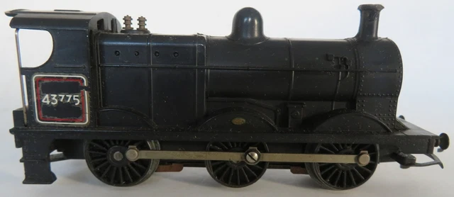 TRI-ANG HORNBY R251 BR ex LMS Class 3F 0-6-0 Black Tender Loco 43775 ...