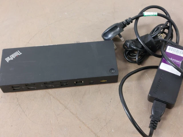 LENOVO THINKPAD HYBRID USB-C with USB A Docking Station HDMI Display ...