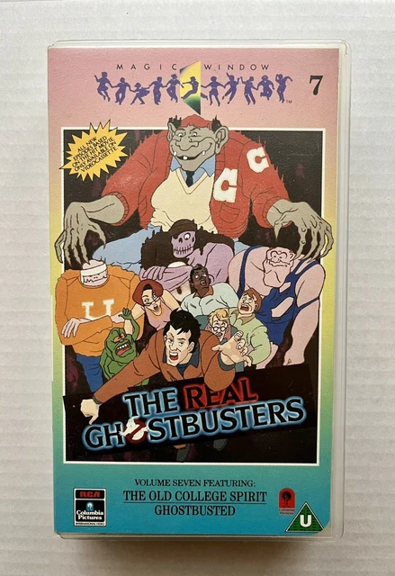 THE REAL GHOSTBUSTERS Volume 7 - VHS Video Tape (1986), 80's Cartoon ...