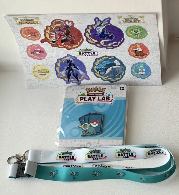 POKÉMON INTERNATIONAL CHAMPIONSHIPS 2024 Play Lab Vaporeon Pin ...