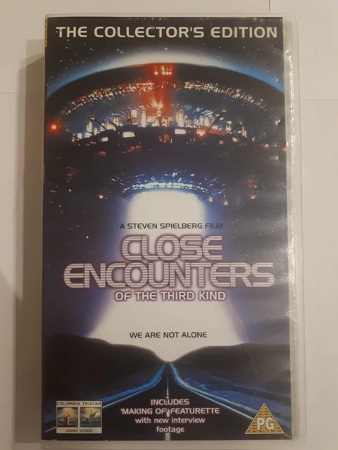 CLOSE ENCOUNTERS OF The Third Kind VHS Video The Collectors Edition ...