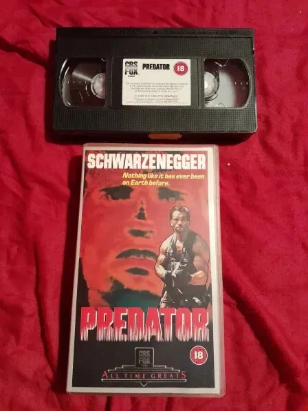PREDATOR (VHS TAPE, 1987, Arnold Schwarzenegger) £3.05 - PicClick UK