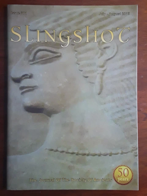 SLINGSHOT MAGAZINE 301, Journal of the Society of Ancients, 2015. £1.17 ...