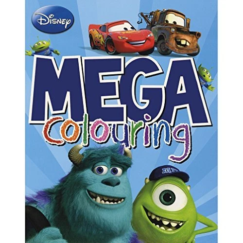 DISNEY PIXAR MEGA Colouring by Disney Book The Cheap Fast Free Post EUR ...