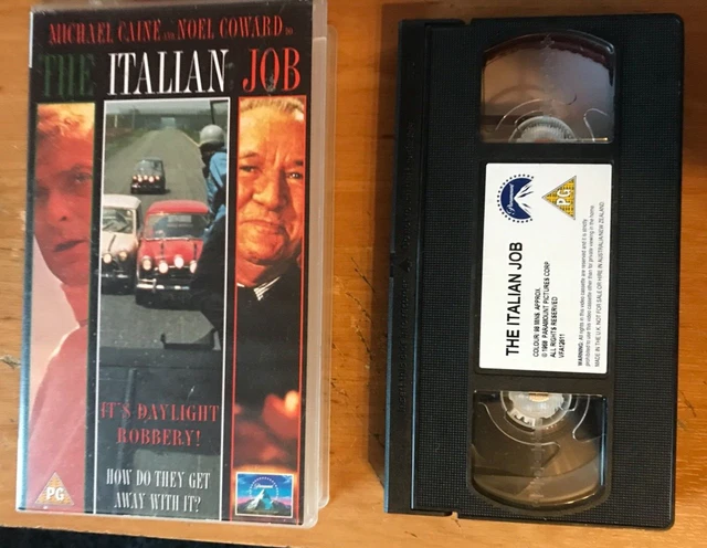 THE ITALIAN JOB Michael Caine VHS Video £4.00 - PicClick UK