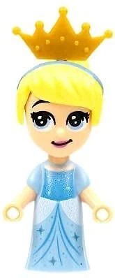 DISNEY PRINCESS LEGO Minifigure Cinderella Micro Doll Minifig 43193 ...