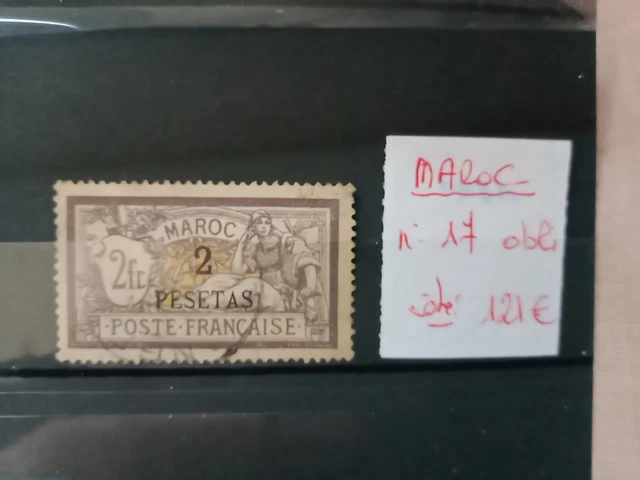 TIMBRE OBLITÉRÉ DES colonies françaises du Maroc EUR 23,00 - PicClick FR