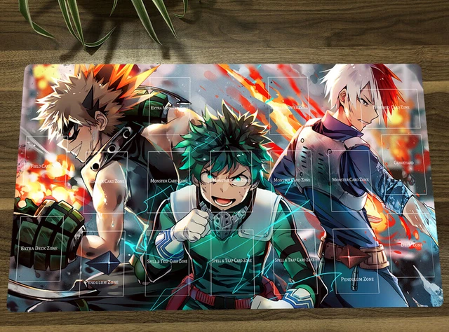 My Hero Academia Shouta Aizawa Katsuki Bakugou E Ccg Playmat Mat Custom