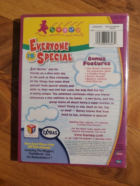 BARNEY: EVERYONE IS Special (DVD, 2005) Sealed £22.63 - PicClick UK