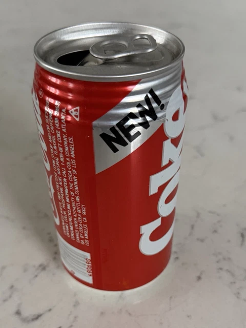VINTAGE! 1985 NEW! COKE 12oz. Empty Aluminum Pull Tab Soda Can RARE $89 ...