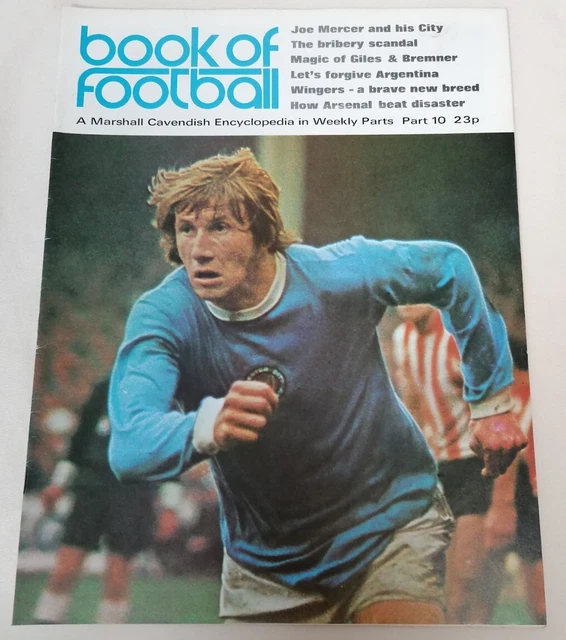 MAGAZINE - BOOK Of Football 1973 Marshall Cavendish Encyclopedia Part ...