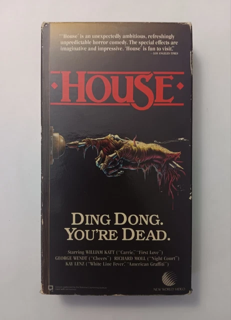 HOUSE VHS 1985 New World Video Horror William Katt Kay Lenz Richard ...