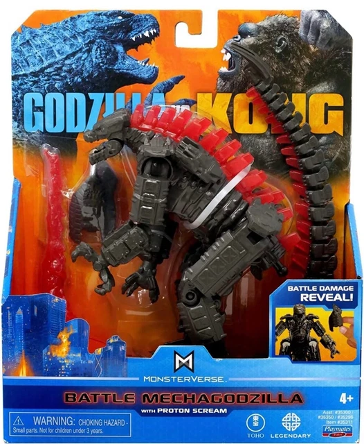 PLAYMATES GODZILLA VS Kong MonsterVerse Battle Mechagodzilla avec cri ... PLAYMATES GODZILLA VS Kong MonsterVerse Battle Mechagodzilla avec cri ...