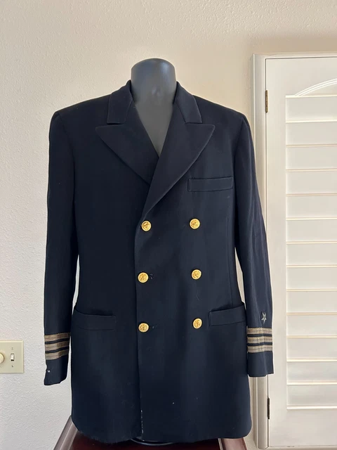 WW2 ERA NAMED Navy Officer/Commander Jacket, Guam Beach Landing Witness ...