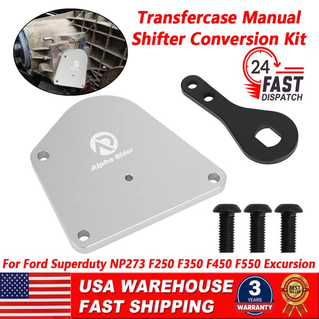 TRANSFER CASE MANUAL Shifter Conversion Kit For Ford NP273 F250 F350 ...