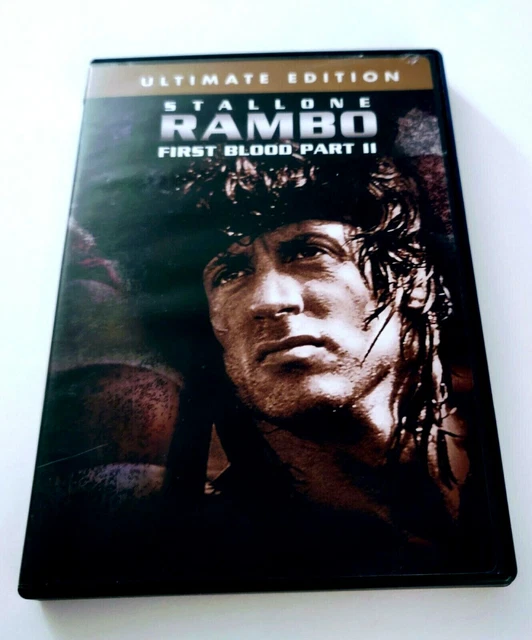 RAMBO: FIRST BLOOD Part II Ultimate Edition (DVD 1985) Safe Packaging ...