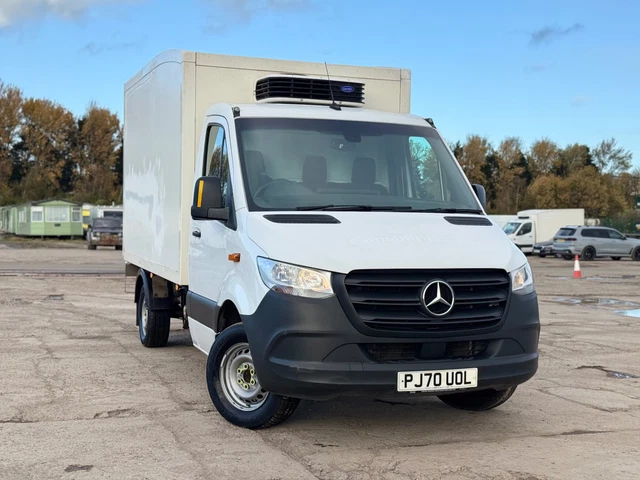 MERCEDES SPRINTER 315 Fridge Freezer Box Van Refrigerated Chassis ...