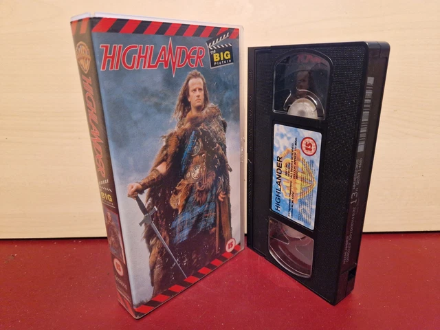 HIGHLANDER - CHRISTOPHER Lambert - PAL VHS Video Tape (T332) £1.99 ...