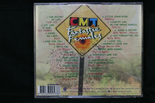 CMT FANTASTIC FEMALES - Kasey Chambers, SheDaisy, Olivia Newton-John ...