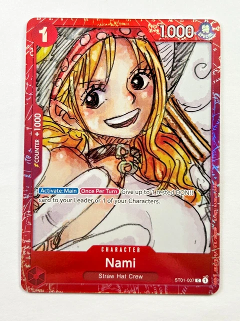 ONE PIECE CARD Nami ST01-007 Red Film Premium Collection Promo English PSA $9.44 - PicClick CA