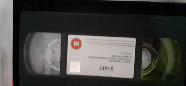 VHS VIDEO PAL Big Box Ex Rental Shaft Samuel L Jackson Paramount £3.12 ...