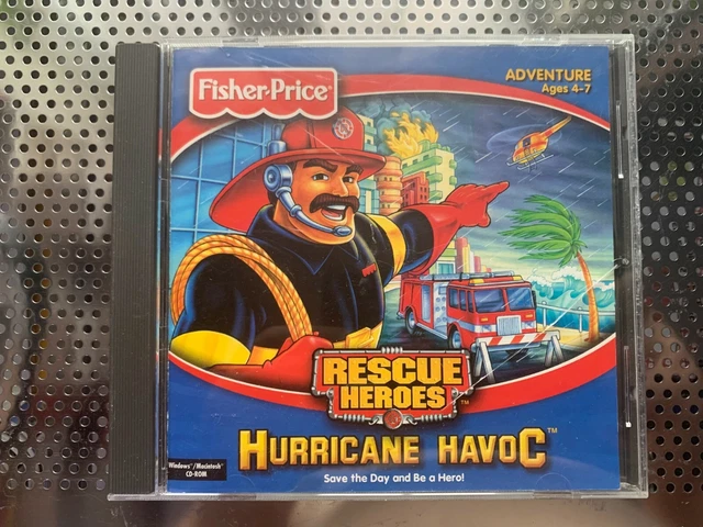 FISHER PRICE RESCUE Heroes: Hurricane Havoc Windows Mac CD ROM Game $14 ...