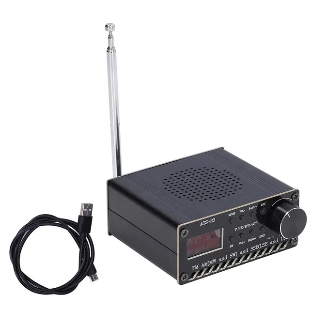 RÉCEPTEUR RADIO SSB Portable FM AM MW SW avec Sortie Audio Charge USB ...