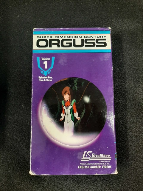 SUPER DIMENSION CENTURY Orguss Volume 1 Dubbed VHS $6.60 - PicClick