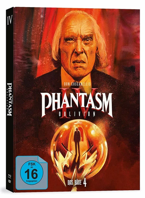 MEDIABOOK PHANTASM IV - DAS BÖSE 4 Angus Scrimm COVER a BLU-RAY + DVD ...