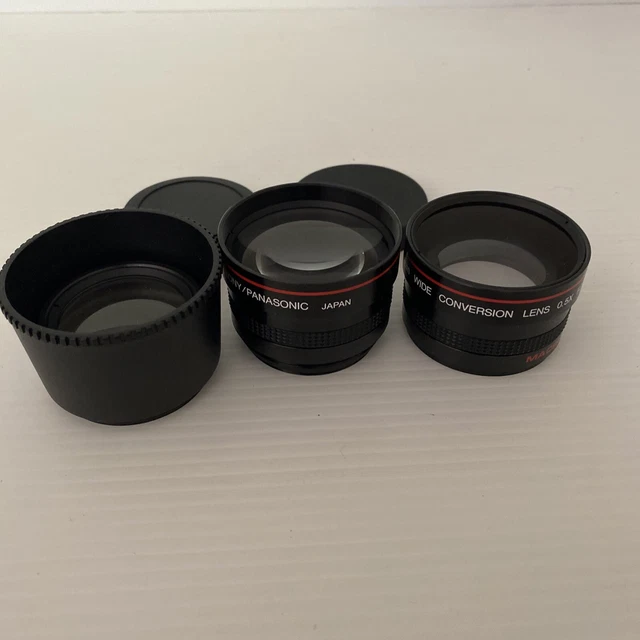 VITACON TELE CONVERSION Lens for Sony/Panasonic - 2.0x | 0.5x Bundle ...