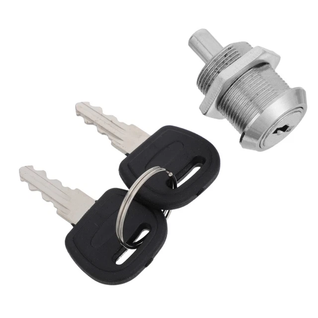 1 SET FLAT Lock And Key for Gumballs Machine, Secure Metal Lock For ...