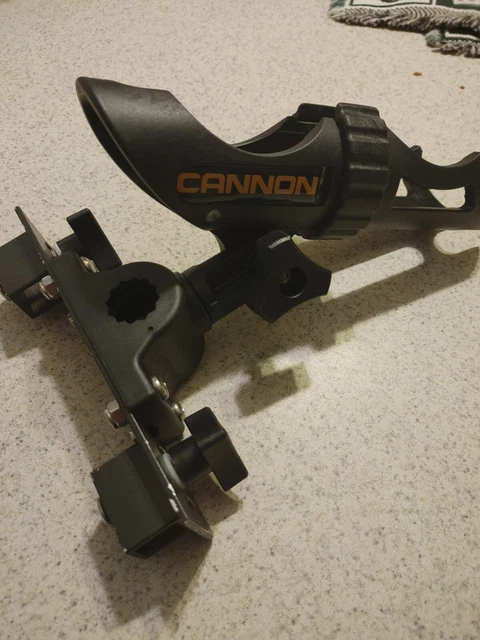 ROD HOLDER TRACKER Boat Versatrack System - Cannon Rod Holder Included ...
