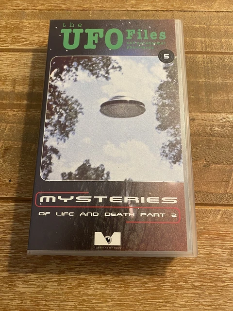 THE UFO FILES 5 VHS Video Mysteries Of Life & Death Part 2 Paranormal ...