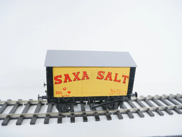 JANICK MODELS O Gauge Finescale Brass SAXA Covered Salt Wagon £48.99 ...