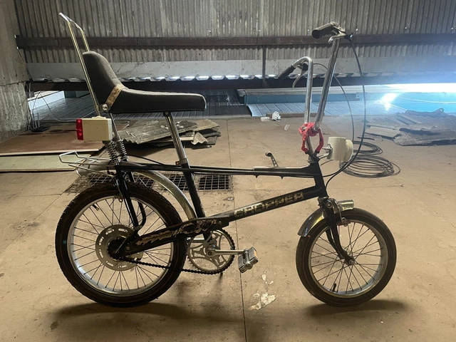 RALEIGH CHOPPER MK2. Super Rare Gold Prismatic. Original. 1970’s. Dry ...